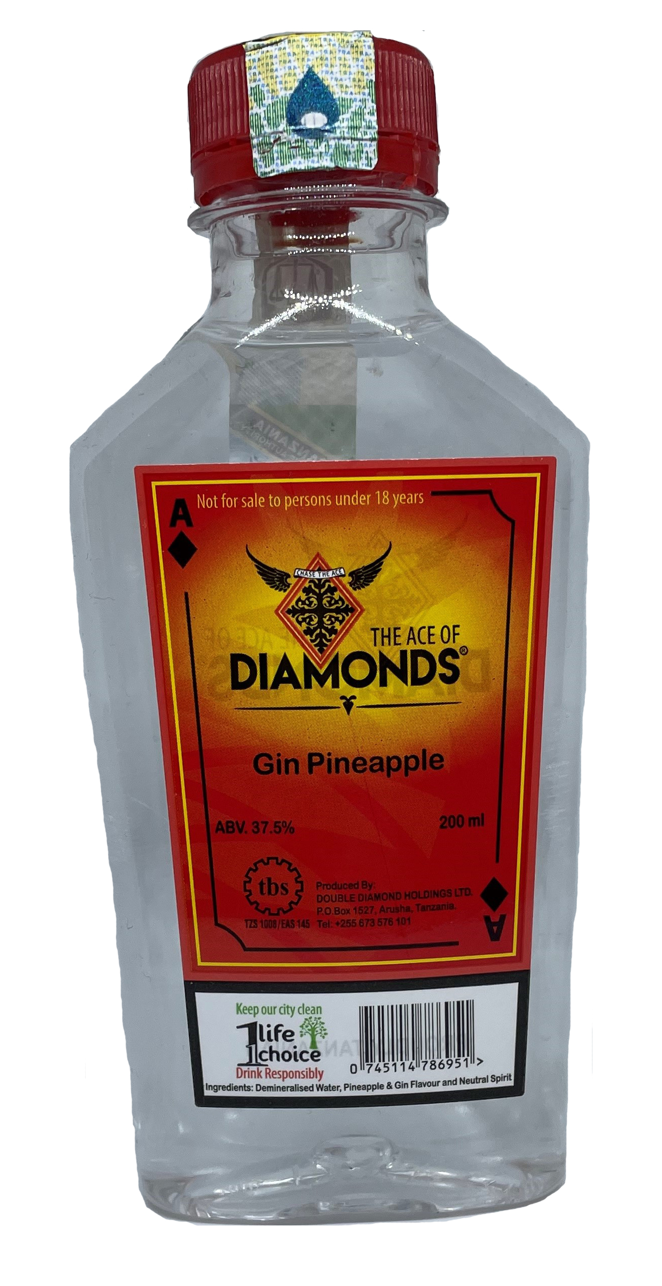 einfach-gin.de - Infos rund um Gin - Ace of Diamonds Gin Pineapple